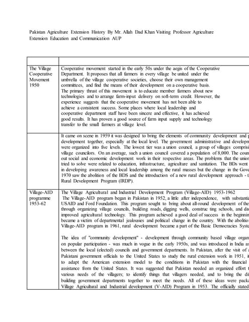 Community Development Program 1952 | PPTX