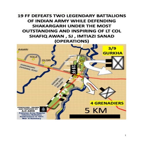 Pakistan Army's Forgotten Saviour of Shakargarh- Major General Shafiq ...