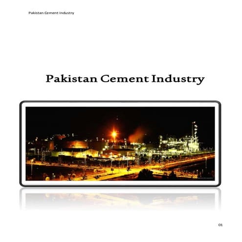 Pakistan cement industry | DOCX | Commodities | Economy