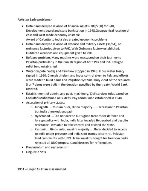 1947-58, Political Developments! | PPTX