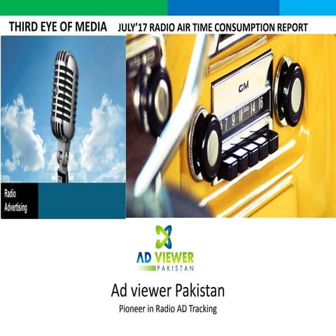 Pakistan fm radio consumption report july'17 | PPSX