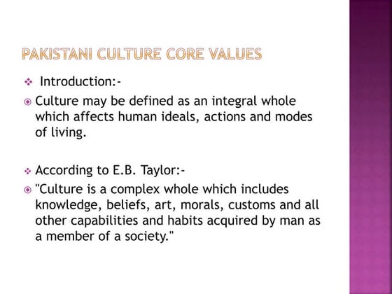 Culture of pakistan ‫‫ | PPTX | Islam | Religion & Spirituality