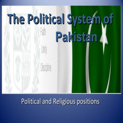 Political System of Pakistan | PPT