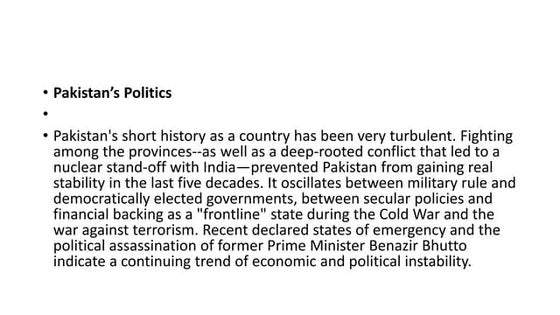 Lecture 18 separation of east pakistan 1971 | PPT