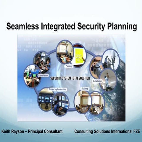 Seccon Seamless Integrated Security Planning Ppt Management Consulting Industry Industries