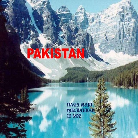 Presentation on Pakistan | PPTX