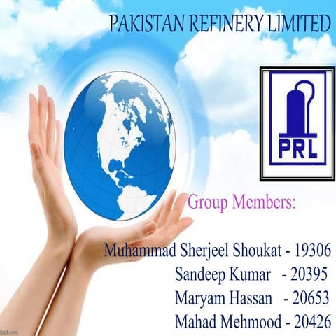 Pakistan refinery limited | PPTX