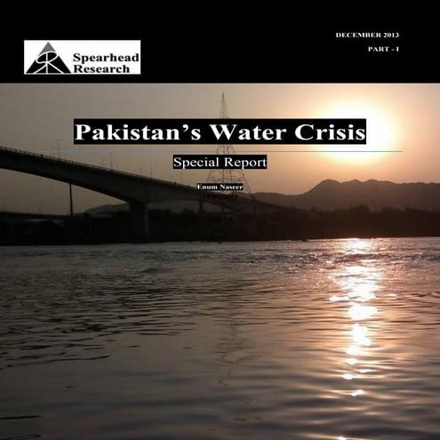 Water Crisis-.pptx and its impact on Pakistan | PPTX