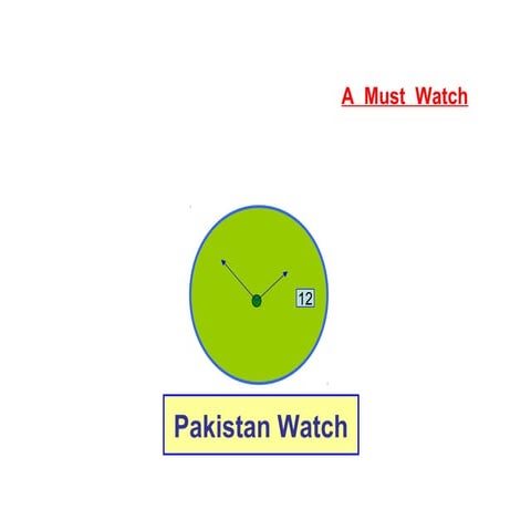Pakistan Watch | PPT