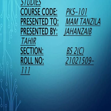 Pak Study ppt.pptx | Sikhism | Religion & Spirituality