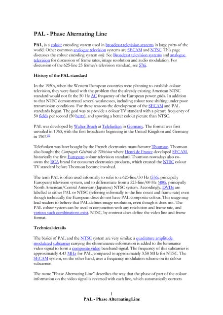 Lesson 24 Television Video Signals (Lecture 6).ppt