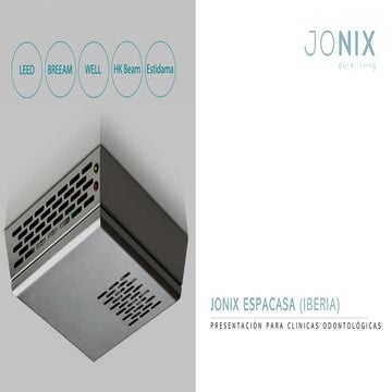 Presentación de la tecnología de plasma frío de Jonix | PDF