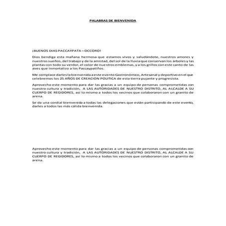 Ejemplos De Saludos De Bienvenida Para Reuniones Familiares 🎉 100