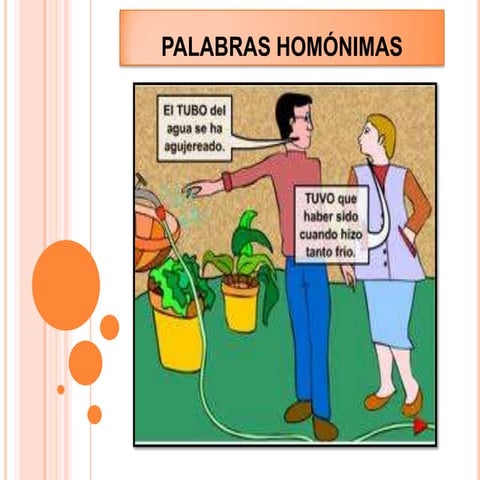 Sinónimos, antónimos, parónimo, homografos y homófonos | PPTX
