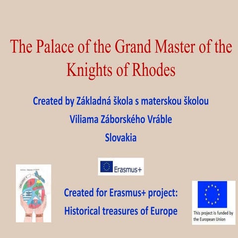 Palace of the grand master of the knights | PPT
