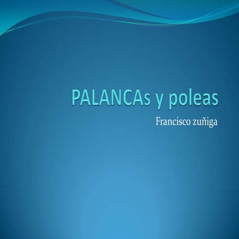 La palanca | PPTX