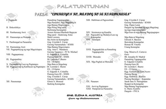 school program | DOC