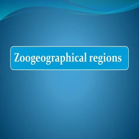 Palaearctic region | PPTX