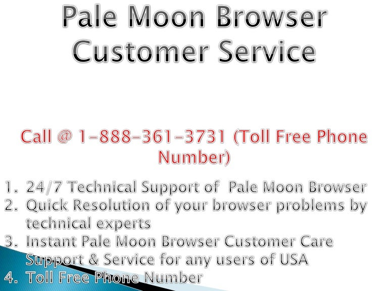 Pale moon browser performance - rockstargas