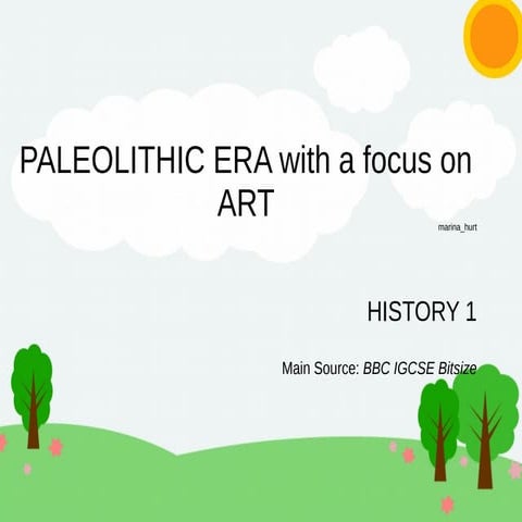 Paleolithic Art | ODP