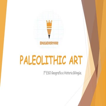 Paleolithic art | PPT