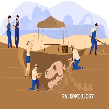 Paleontology Introduction types of fossils.pptx