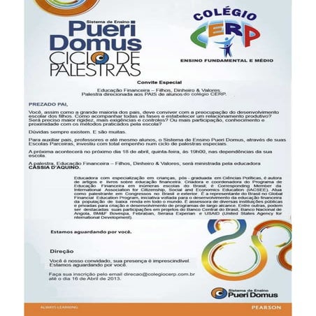 Palestra ed. financeira | PDF