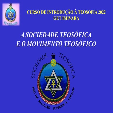 A Sociedade Teosófica | PPT