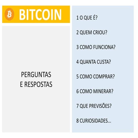 Palestra Sobre Bitcoin (Explicacao Detalhada) | PPTX | Internet | Computing