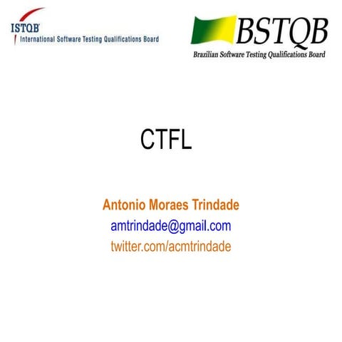 Certificacao CTFL | PPT