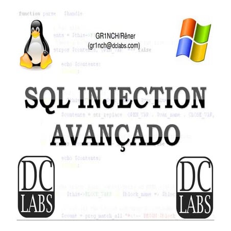 Palestra sql injection oficial | PPT