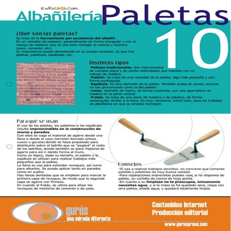 Paletas | PDF