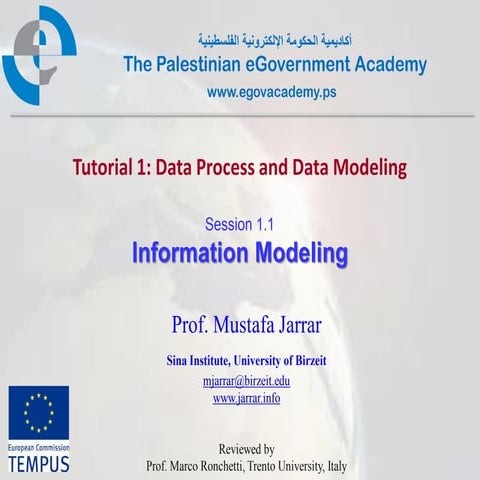 Pal gov.tutorial1.session1 1.informationmodeling | PDF | Databases | Computer Software and ...