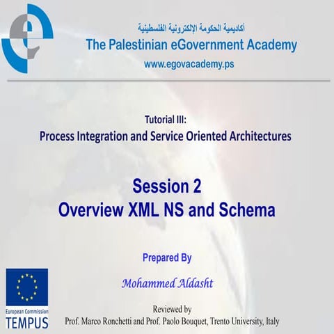 Pal gov.tutorial3.session2.xml ns and schema | PDF