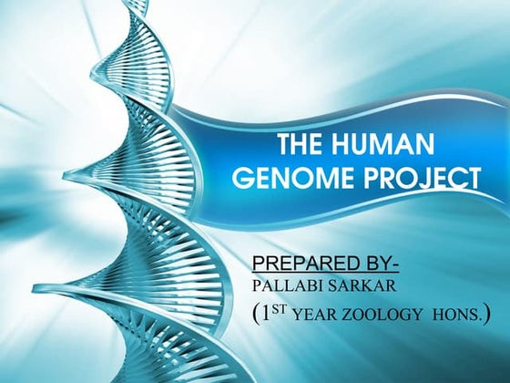 HUMAN GENOME PROJECT Class XII Biology.pptx