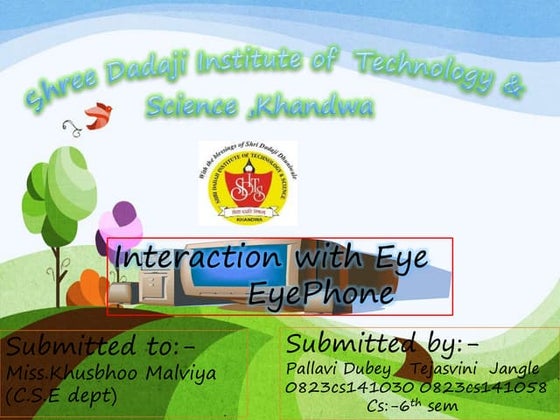 eye phone technology | PPTX