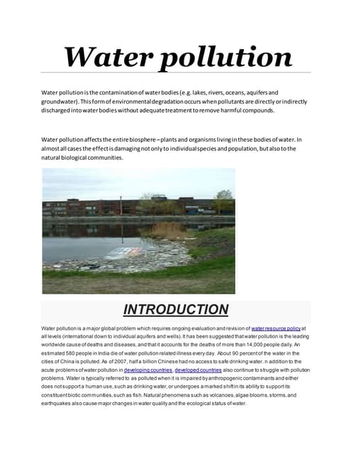 20CH1005_Water pollution, causes & effects.pptx