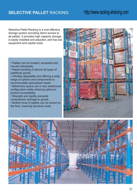 Drivein racking | PDF