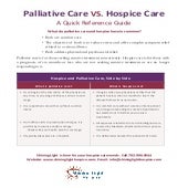 Palliative vs-hospice-care | PDF