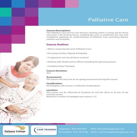 Palliative Care Training Courses/Palliative Care Guidelines | PDF