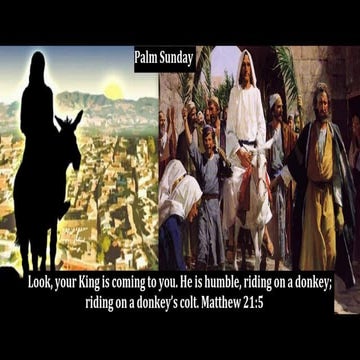 Palm Sunday | PDF