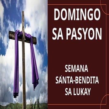Palm Sunday April 13, 2025 It's celebrated on the Sunday before Easter ...