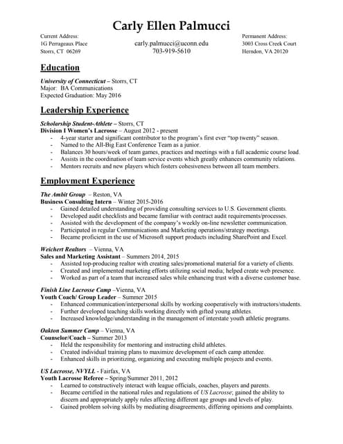 Murphy, James resume 1 | PDF