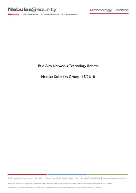 3 palo alto ngfw architecture overview | PDF | Information and Network Security | Computing