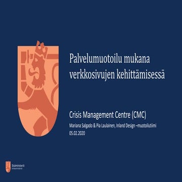 Palvelumuotoilu mukana verkkosivujen kehittämisessä.pdf