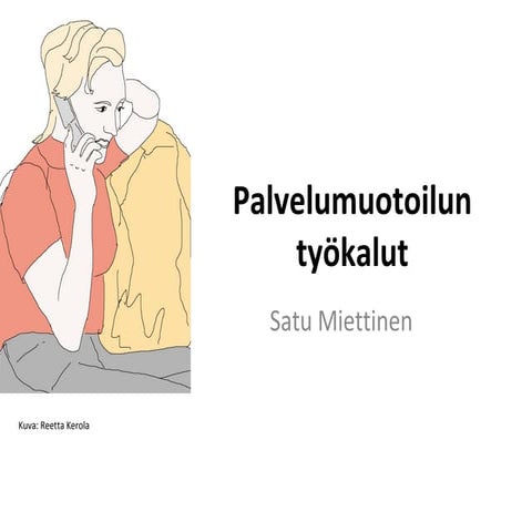 Palvelumuotoilun työkalut | PPT