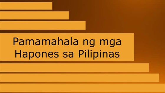 Pananakop ng mga hapon sa pilipinas | PPT