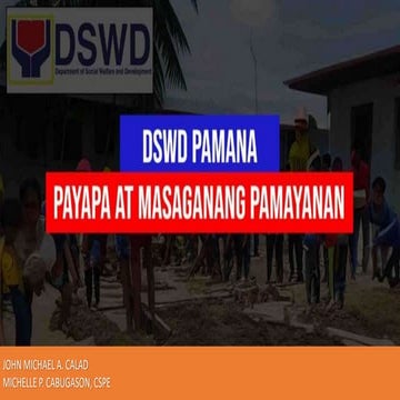 PAMANA PROGRAM PAMANA PROGRAM PAMANA PROGRAM PAMANA PROGRAM | PPTX