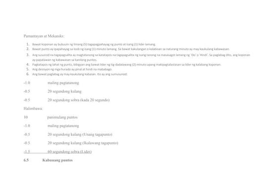 Tos filipino unang markahan grade 8 | DOCX