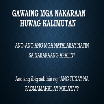 Pambubulas / bullying | PPT